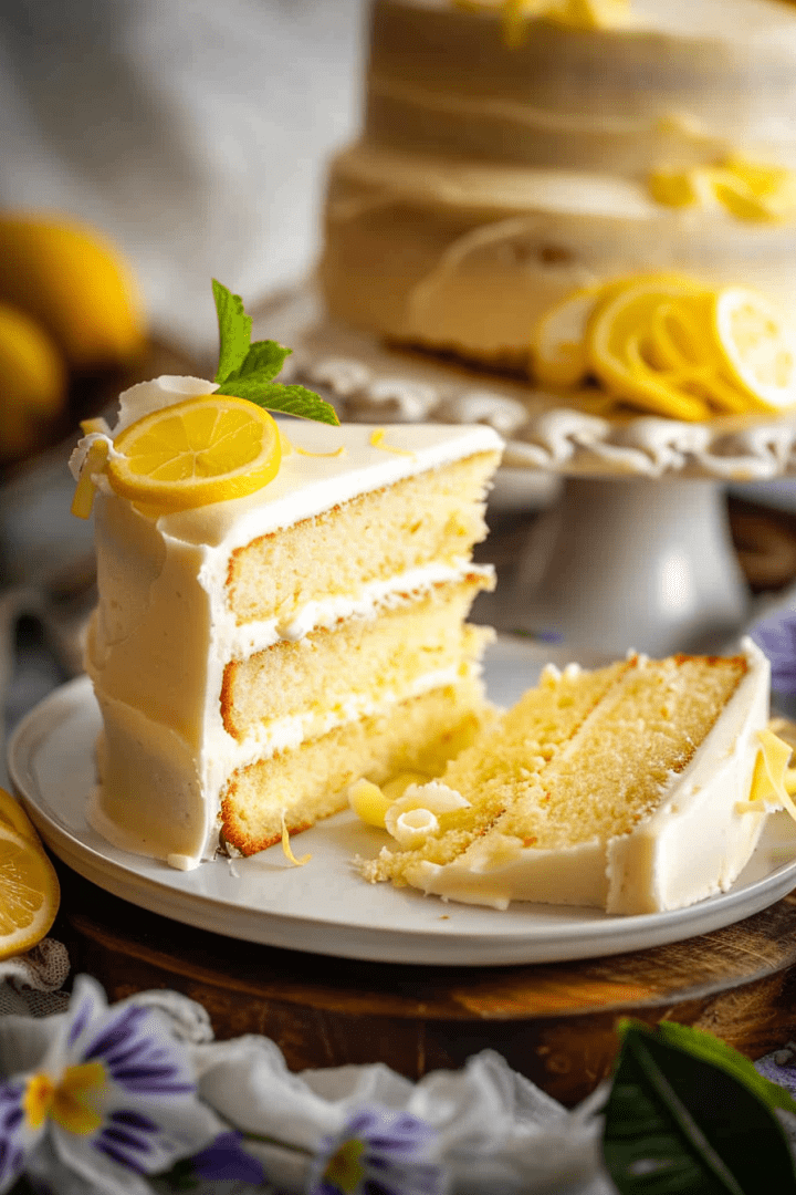 Ultimate Guide to Mouthwatering Lemon Layer Cake with Lemon Cream ...