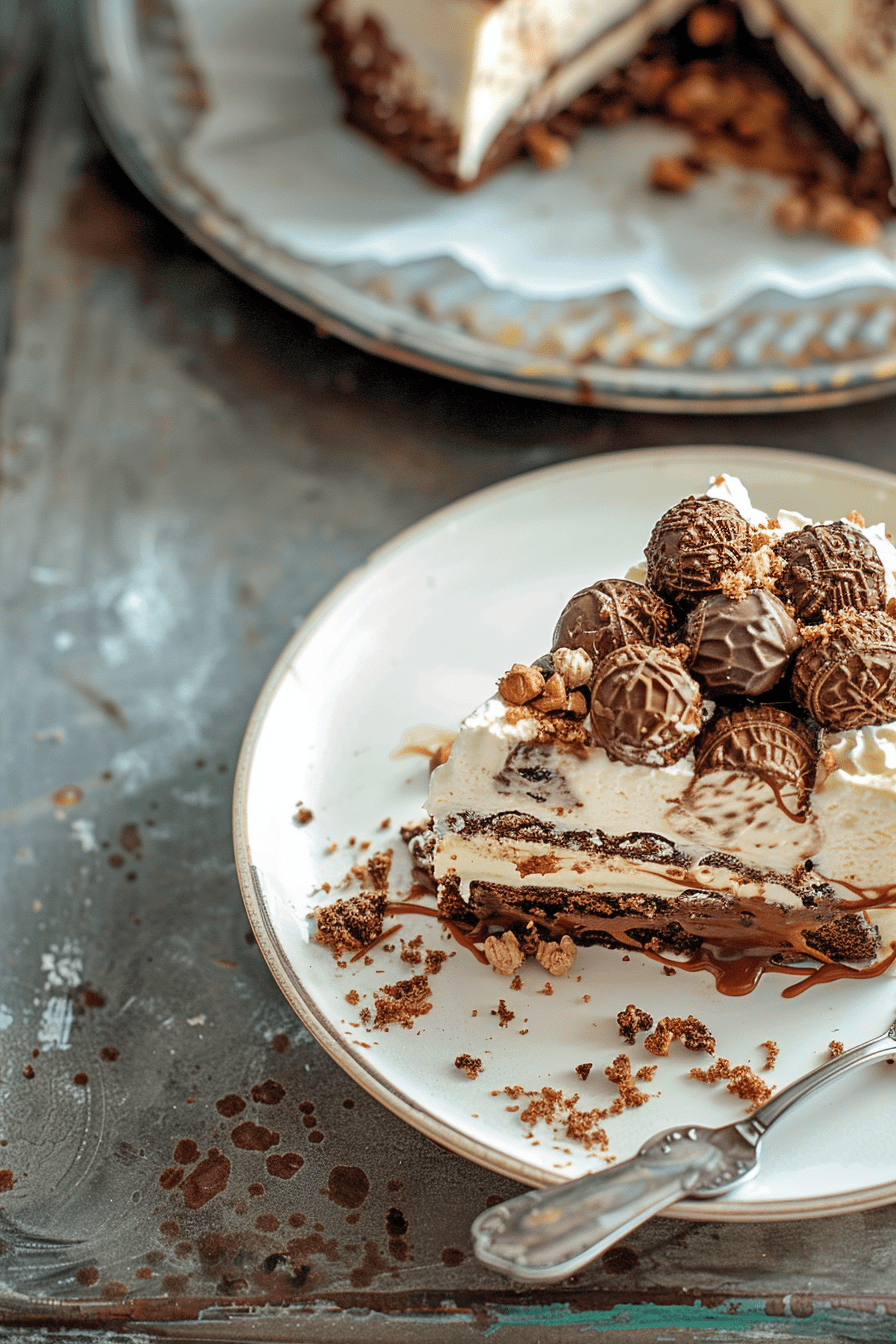 Indulgent Ferrero Rocher Ice Cream Cake Recipe: A Decadent Delight