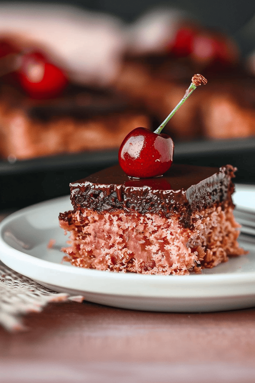 15-Minute No-Bake Choc Cherry Slice Recipe Inspired by Australian Crunch