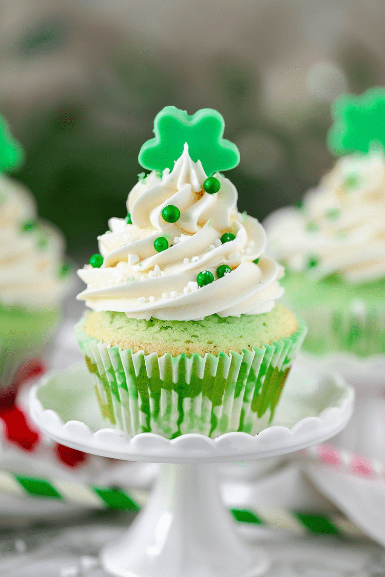 Delightful Shamrock Shake Cupcakes Recipe for St. Patrick's Day Joy