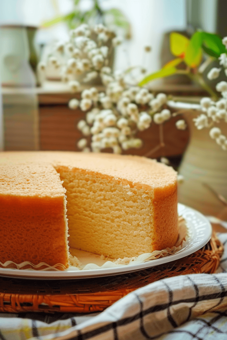 French Genoise Cake: Fluffy Sponge Classic