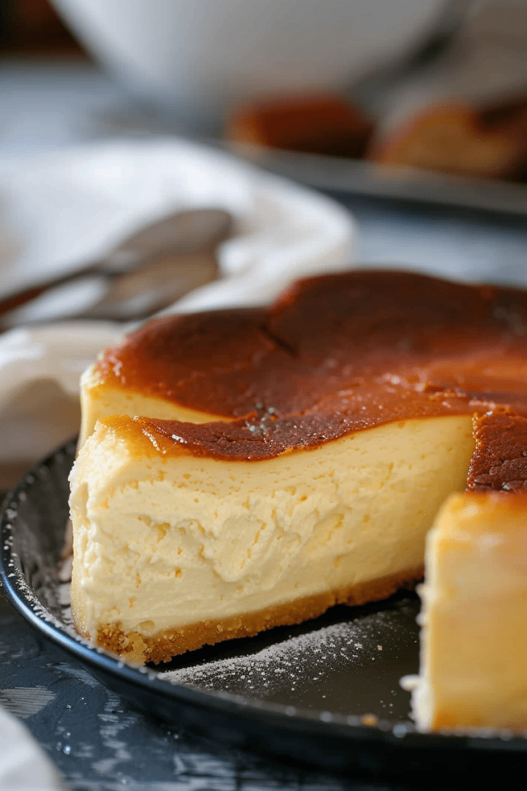 Basque Cheesecake Recipe