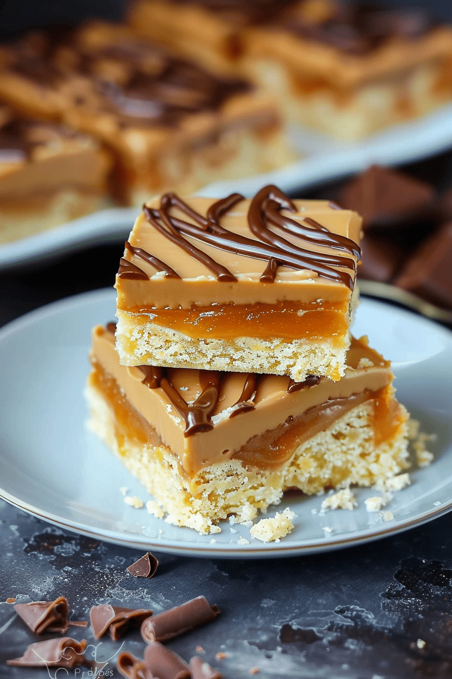 No-Bake Caramel Shortbread Recipe: Easy & Indulgent Delight