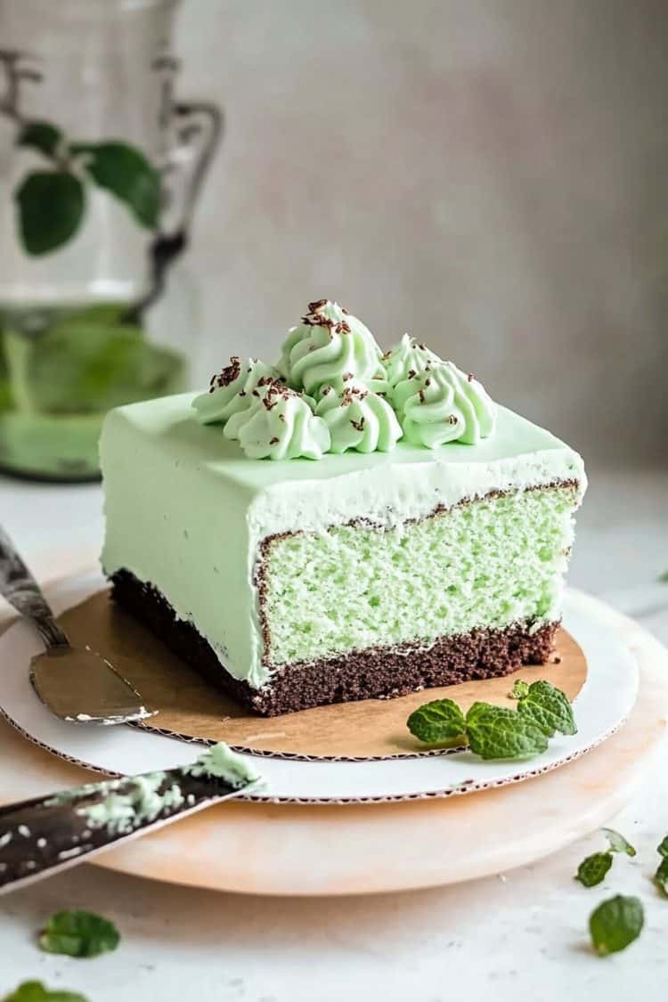 Creme de Menthe Cake