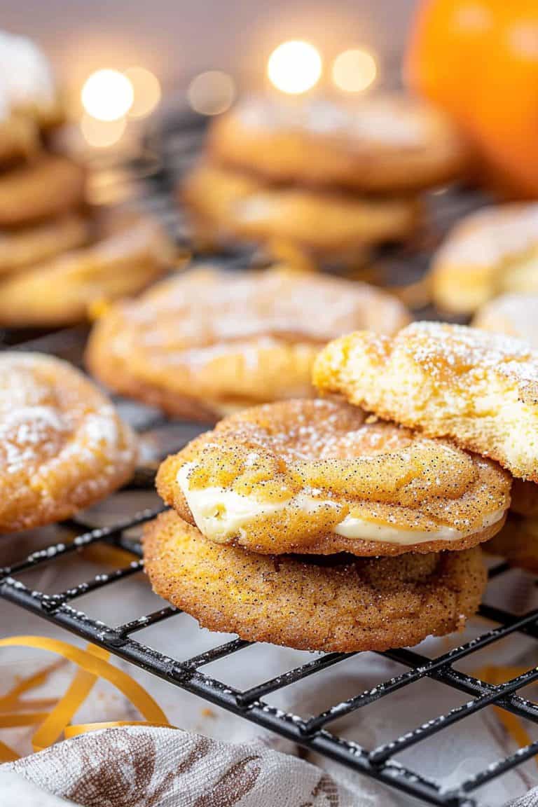 Best Pumpkin Cheesecake Snickerdoodles