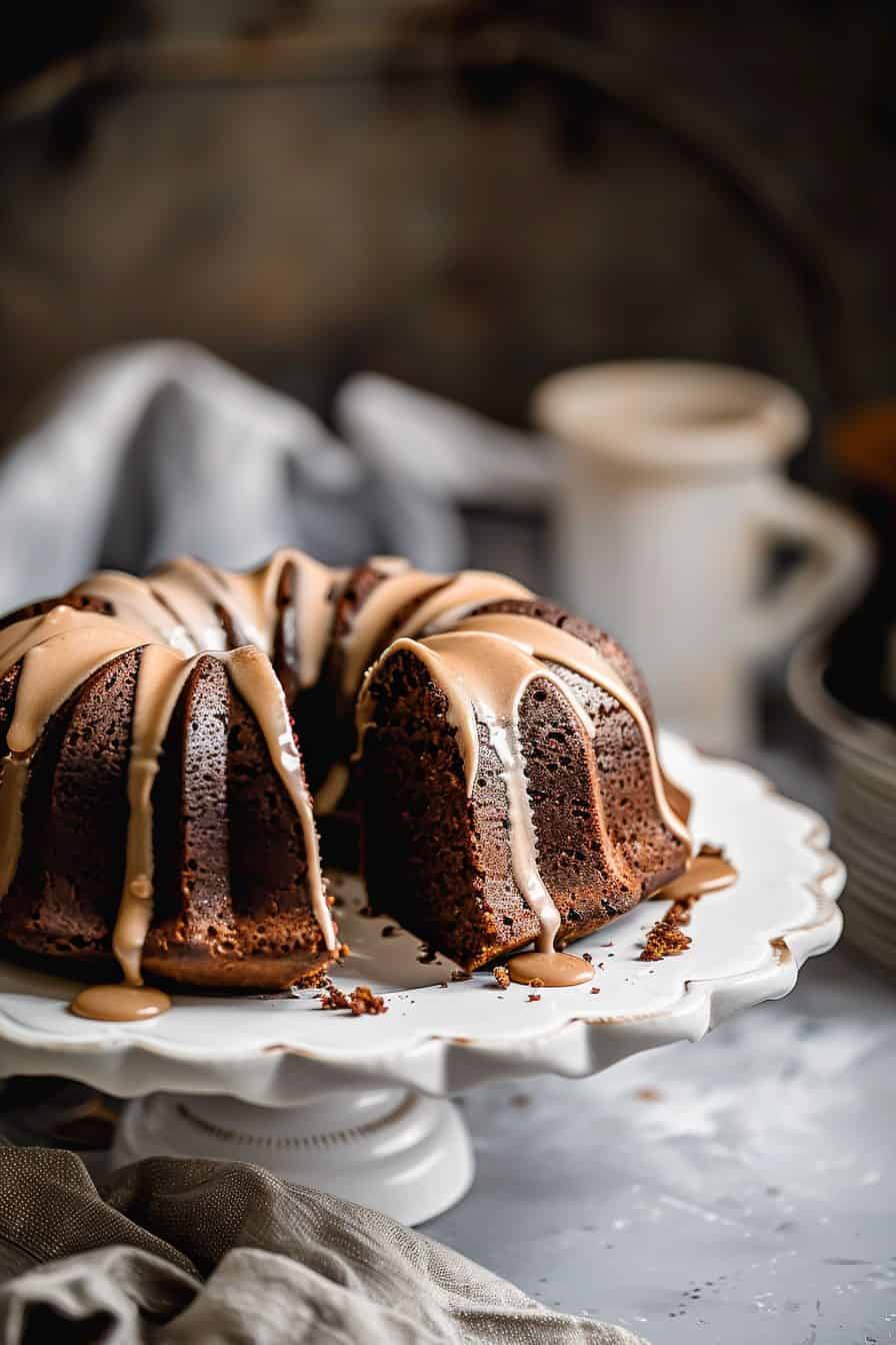 Coffee Glaze Cake