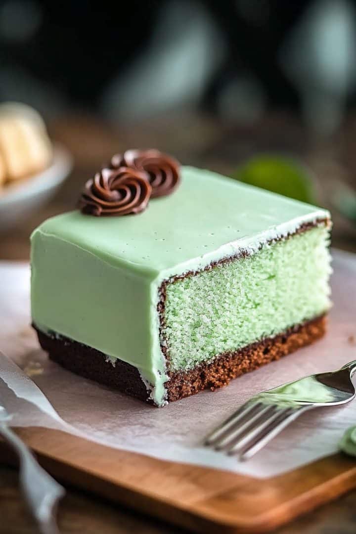 Creme de Menthe Cake