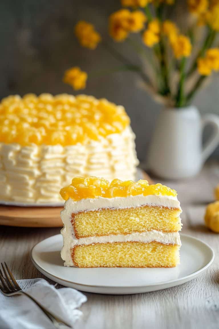 Torta Mimosa (Italian Mimosa Cake)
