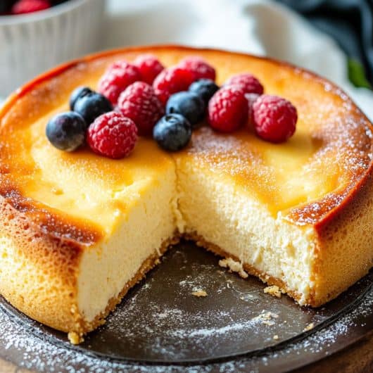 Italian Ricotta Cheesecake