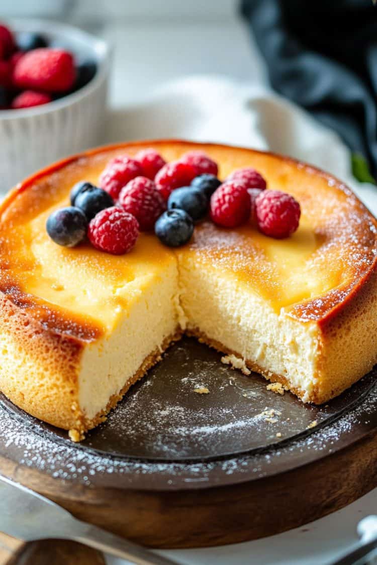 Italian Ricotta Cheesecake