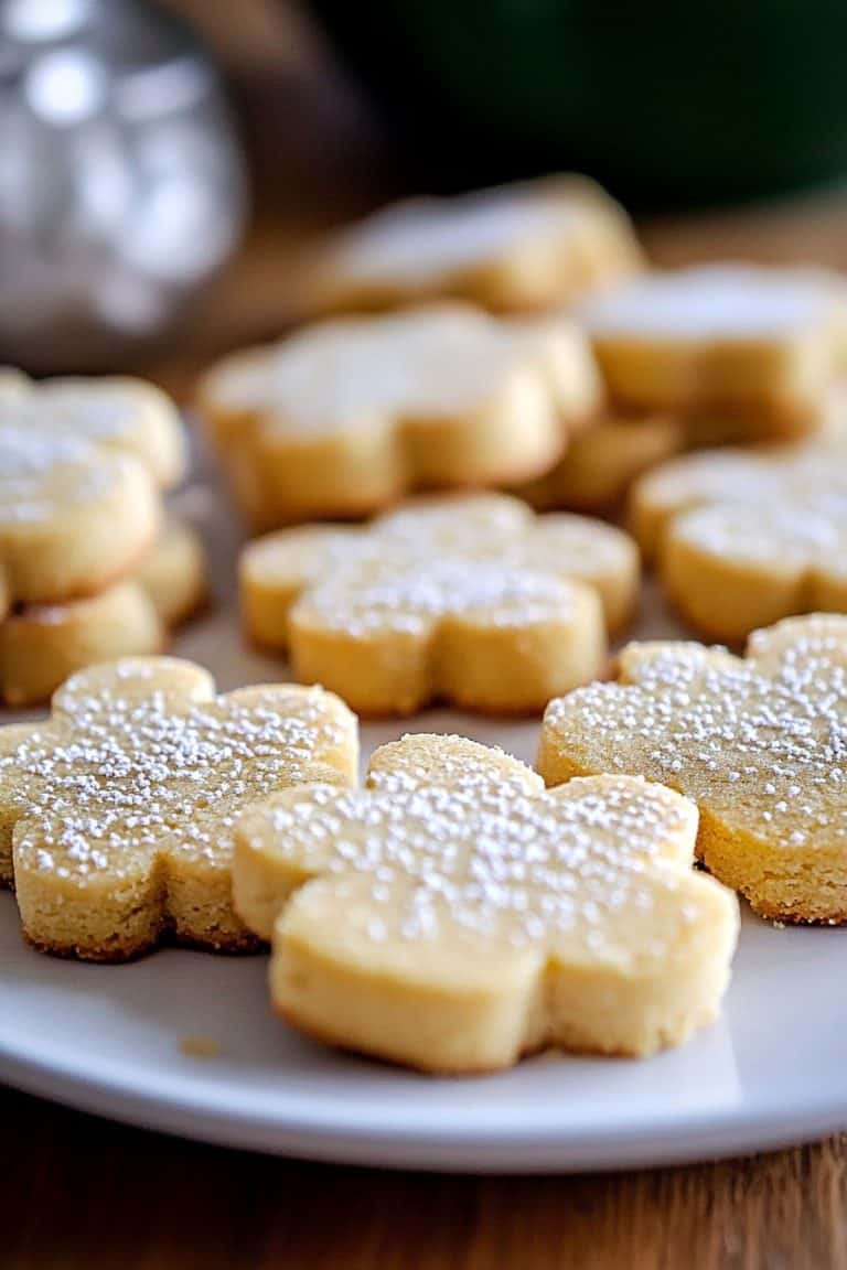 Irish Butter Shortbread Cookies