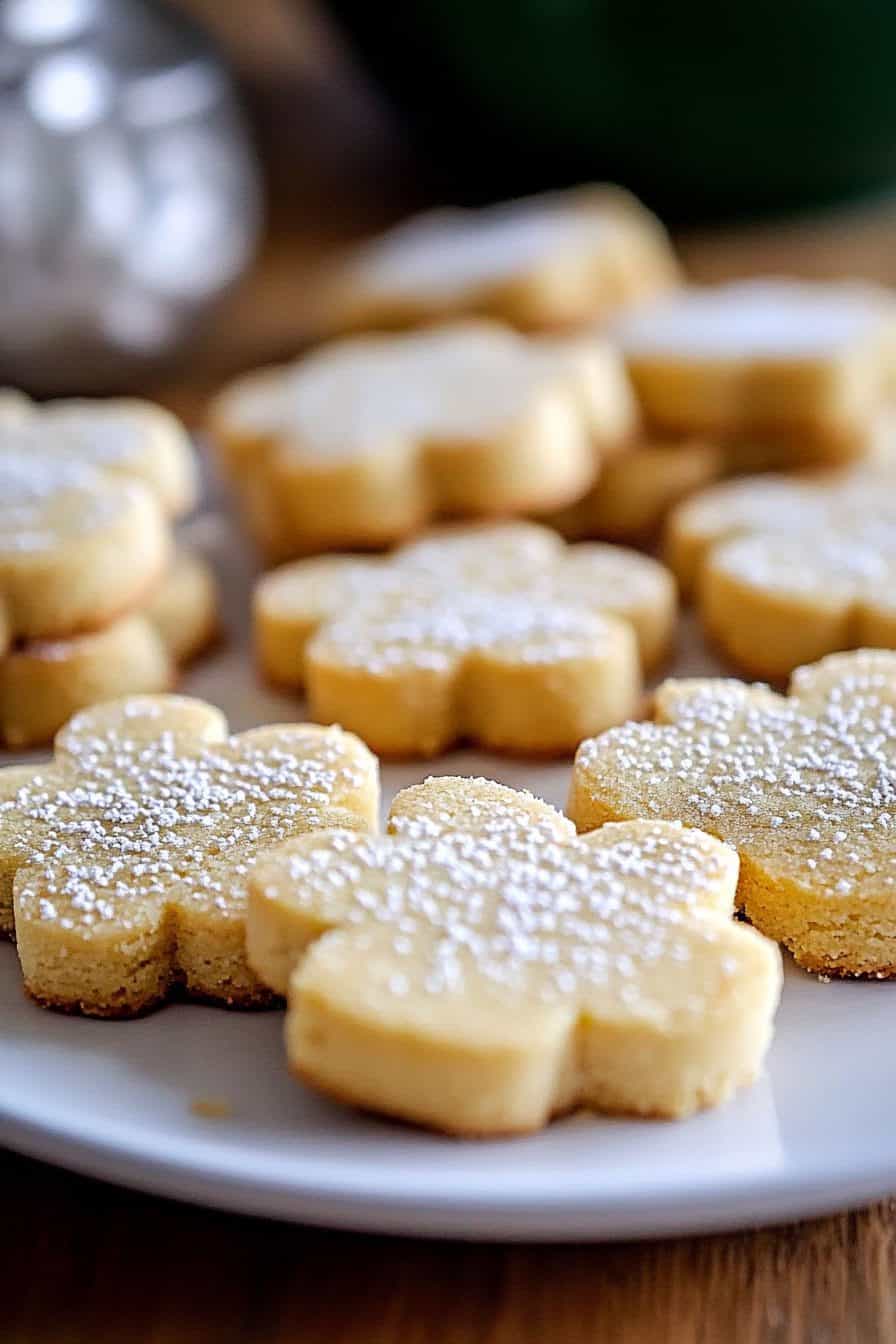 Irish Butter Shortbread Cookies