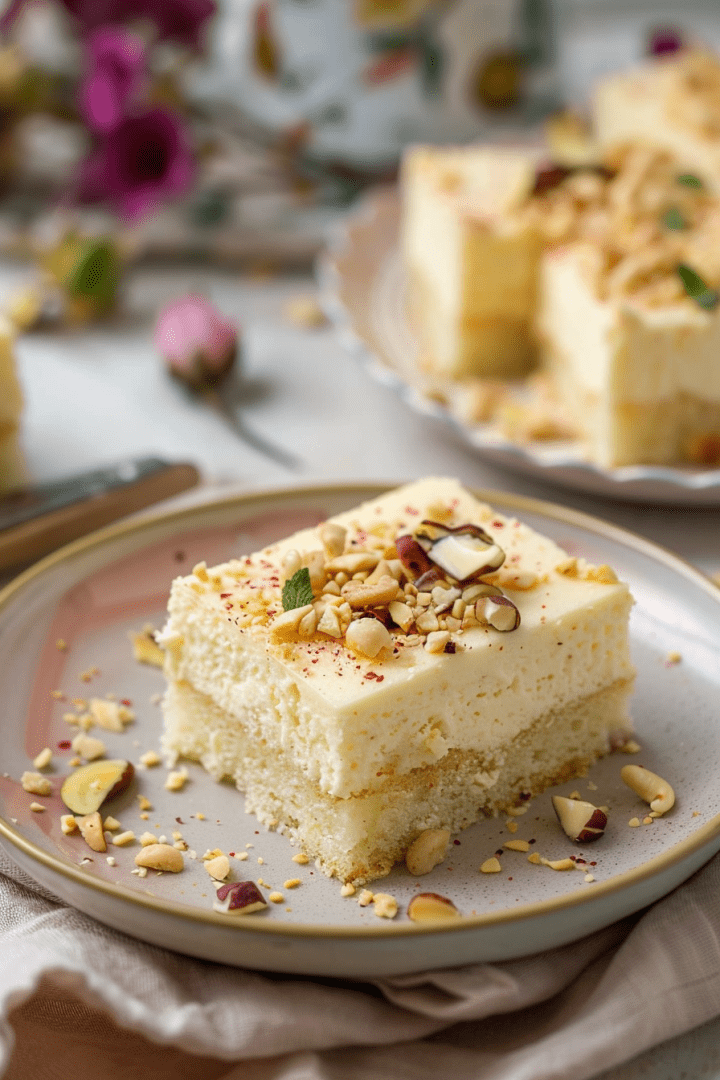 Indian Milk Cake Recipe with Cardamom and Saffron - Delicious Dessert Guide