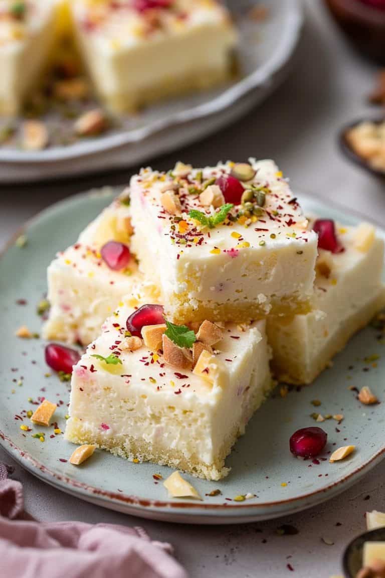 Indian Milk Cake Recipe with Cardamom and Saffron - Delicious Dessert Guide