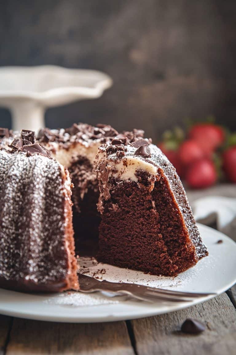 Italian Chocolate Ricotta Cake Recipe