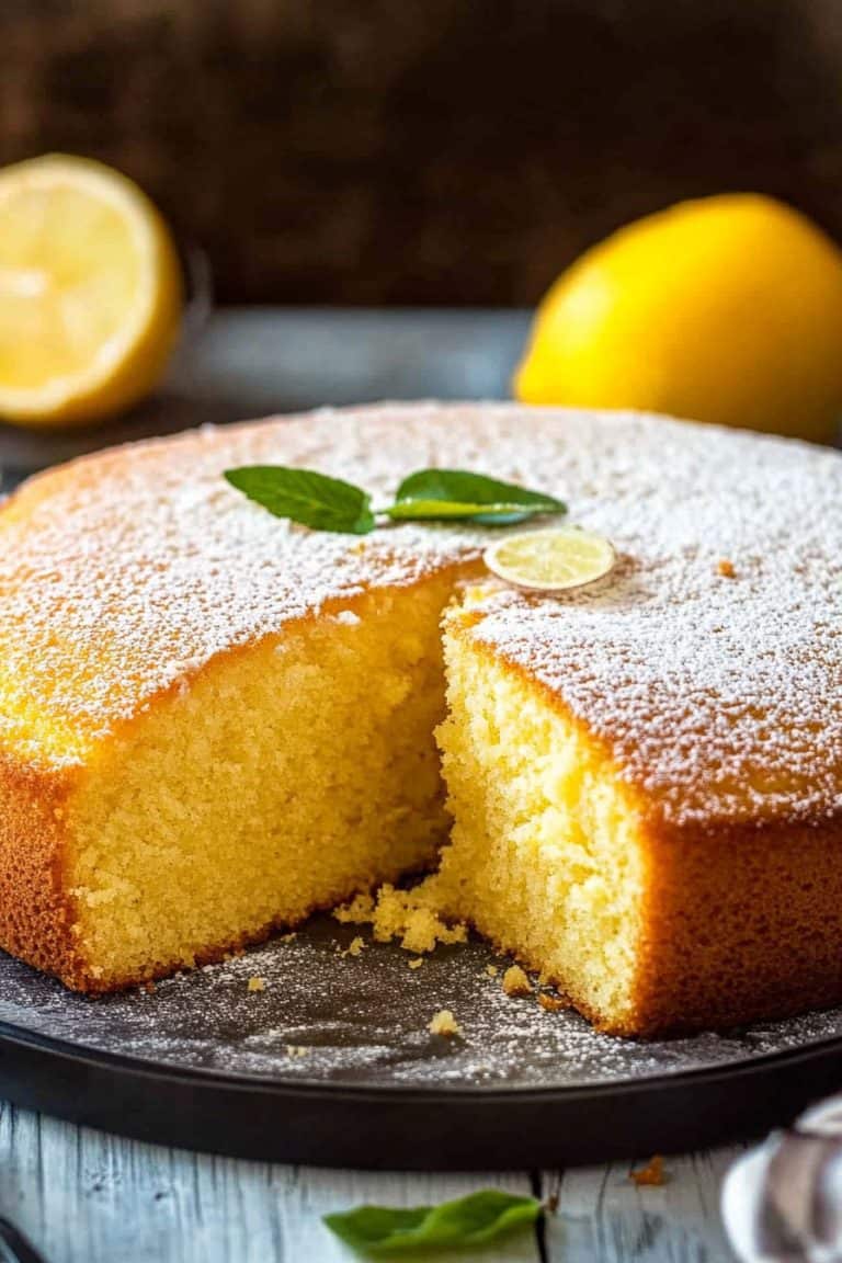 Italian Lemon Olive Oil Cake