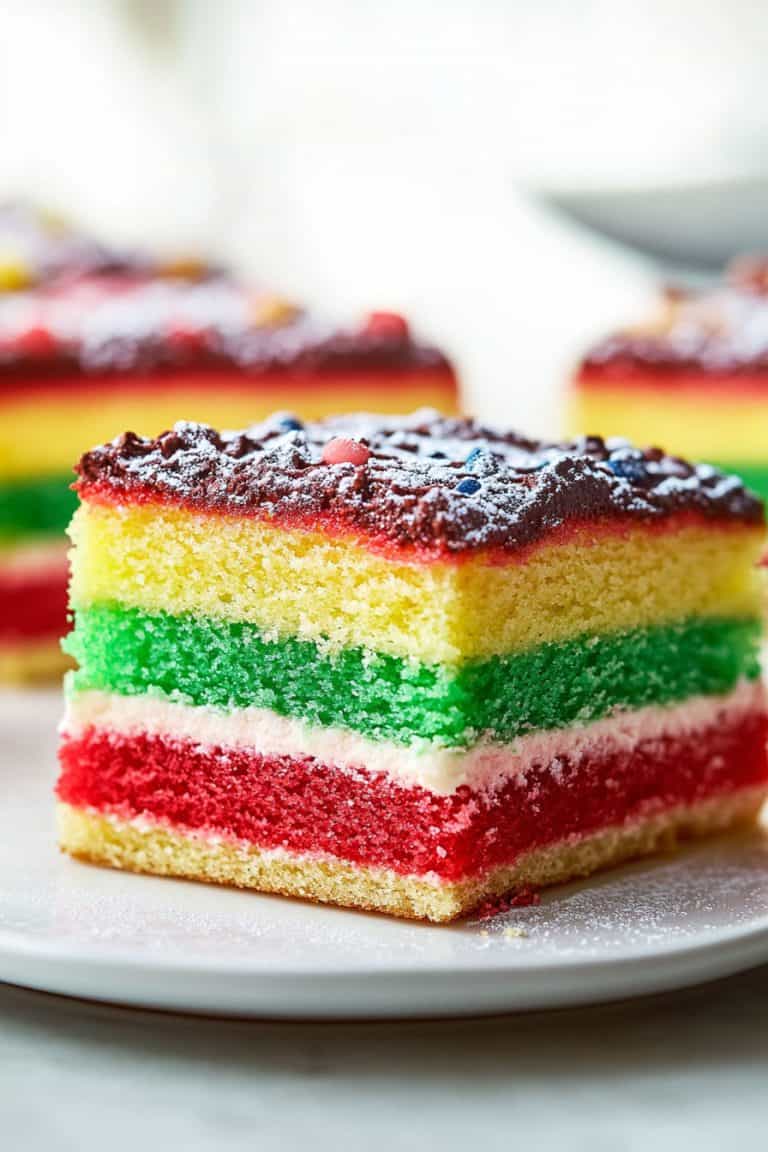 Italian Rainbow Cake