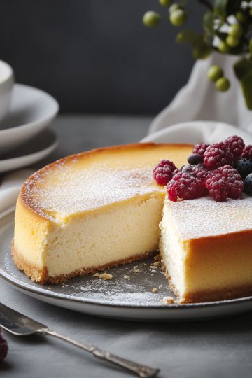 Italian Ricotta Cheesecake