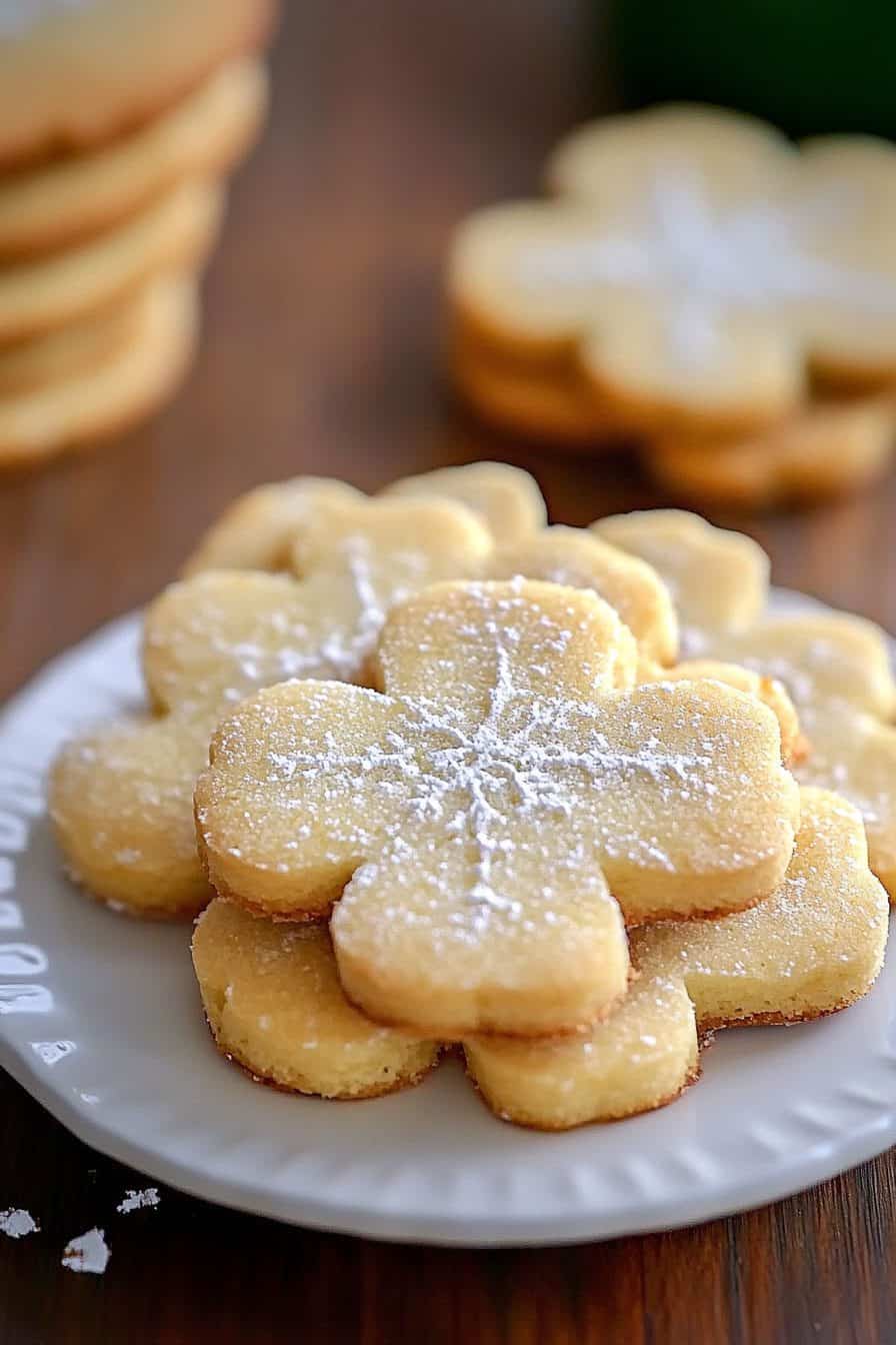 Irish Butter Shortbread Cookies
