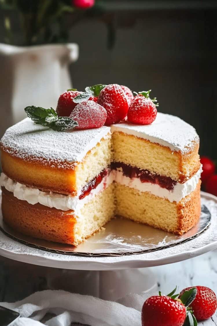 British Victoria Sponge Cake