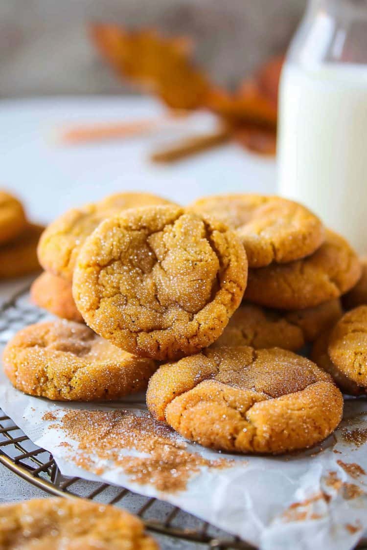 Best Pumpkin Cheesecake Snickerdoodles