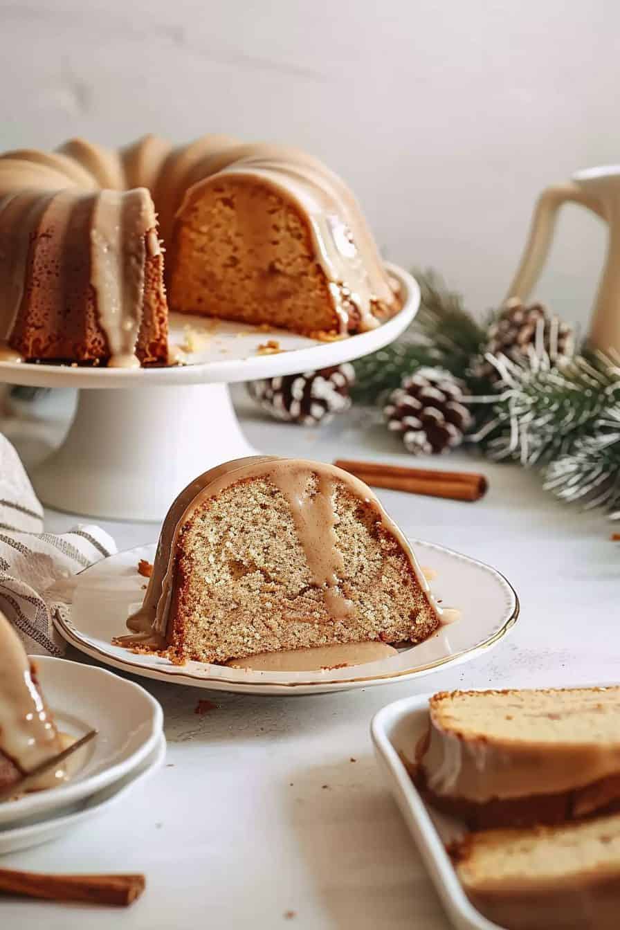 Delicious Maple Bundt Cake with Cinnamon Maple Glaze Recipe