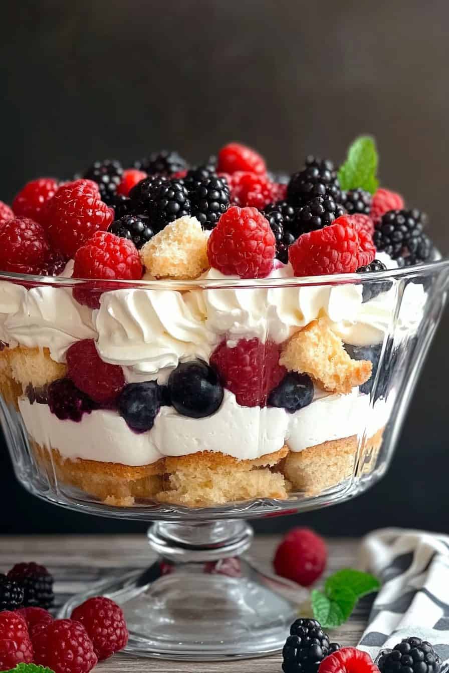 Berry Trifle Recipe