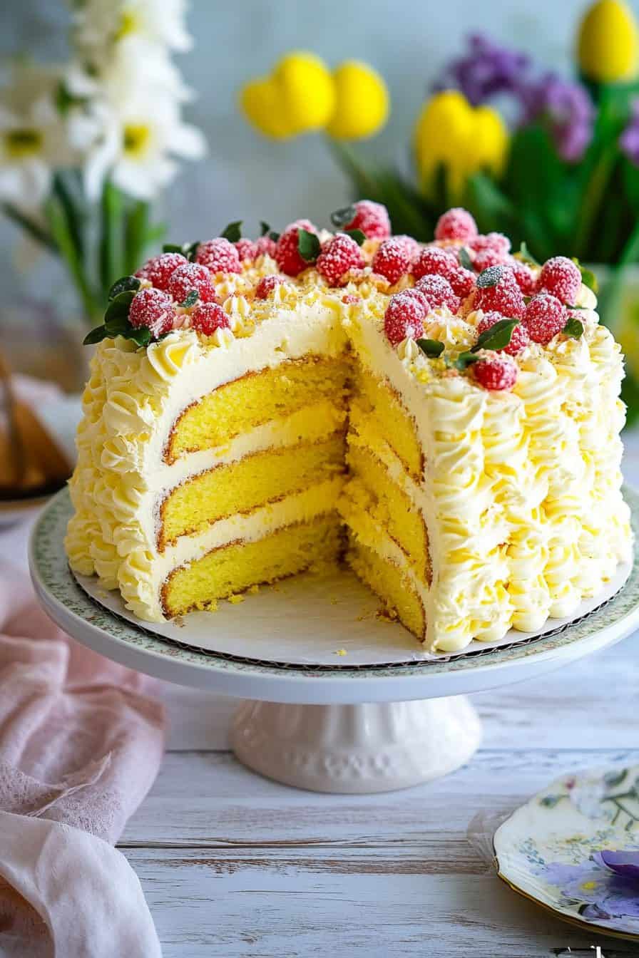 Torta Mimosa (Italian Mimosa Cake)
