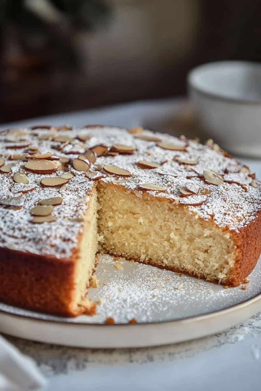 Almond Ricotta Cake