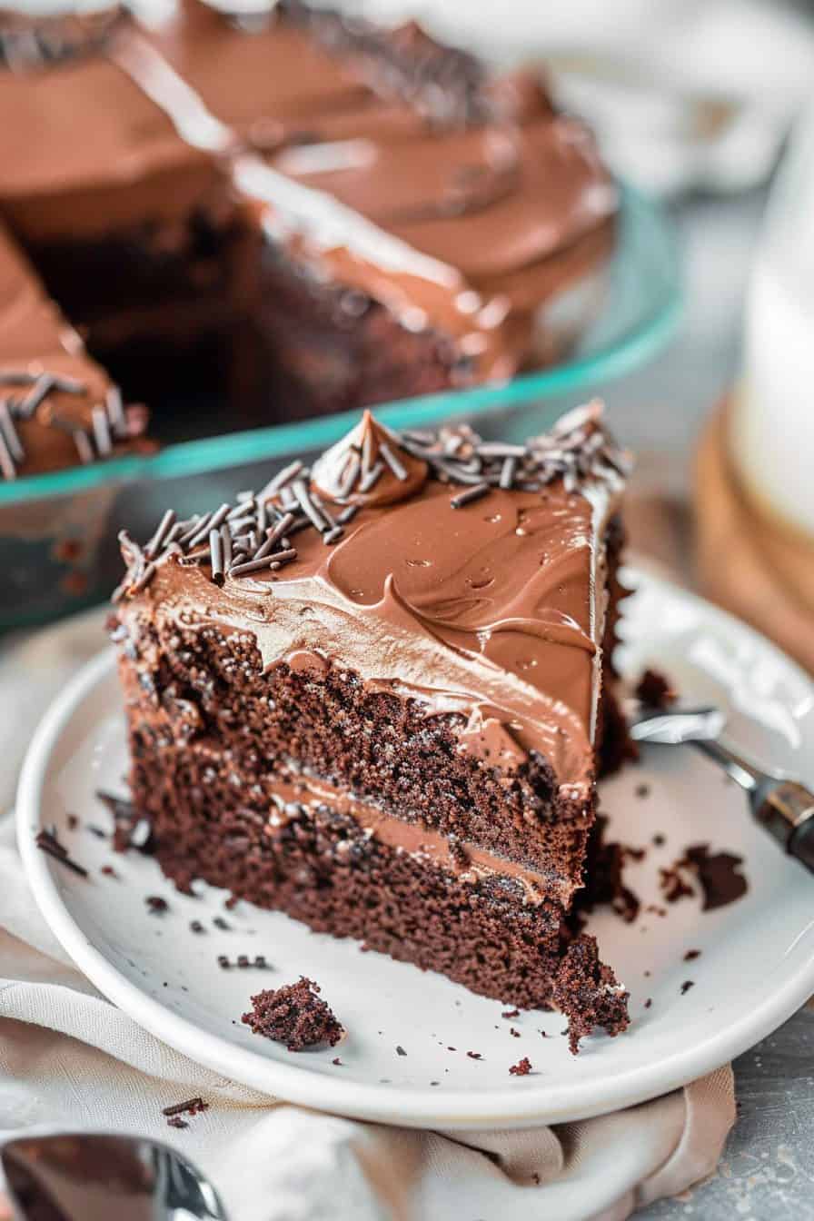 Easy Chocolate Crazy Cake Recipes: Delicious No-Egg, No-Milk, No-Butter ...