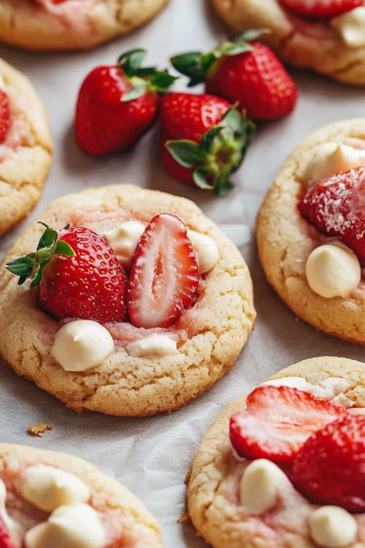 Strawberry Cookies
