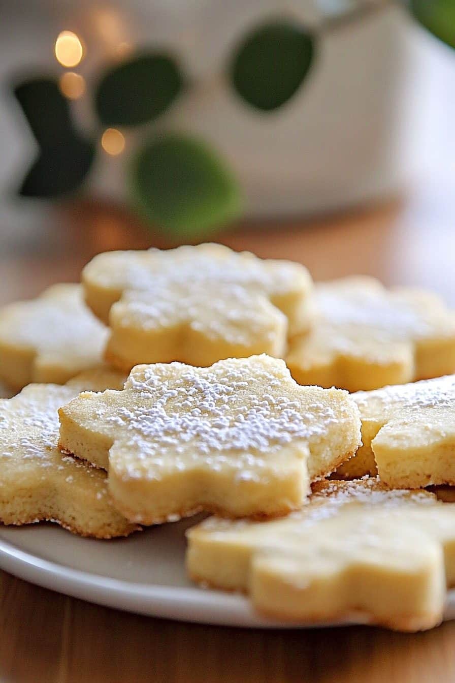 Irish Butter Shortbread Cookies