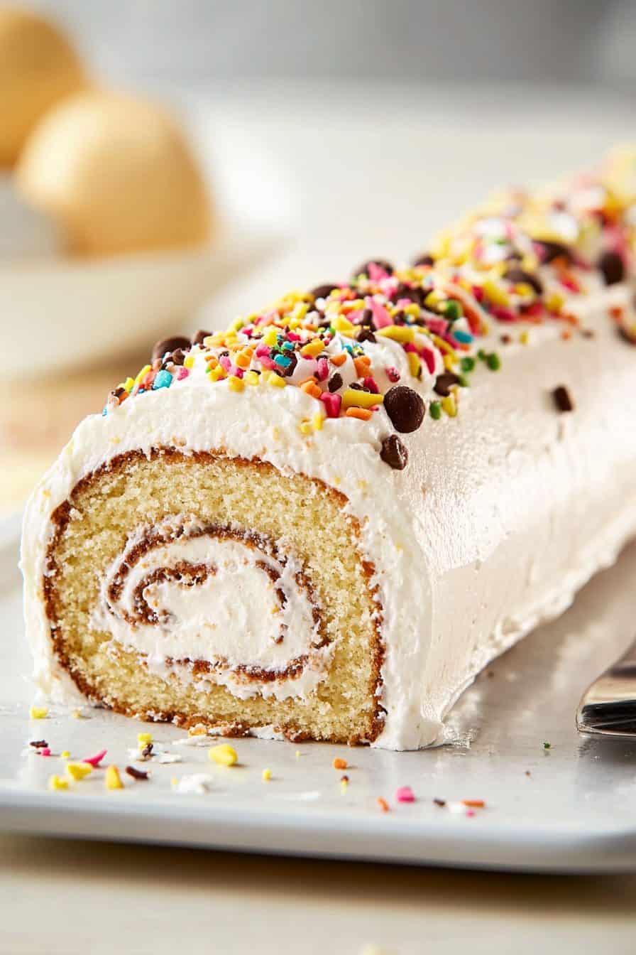 Delicious Cannoli Cake Roll Recipe