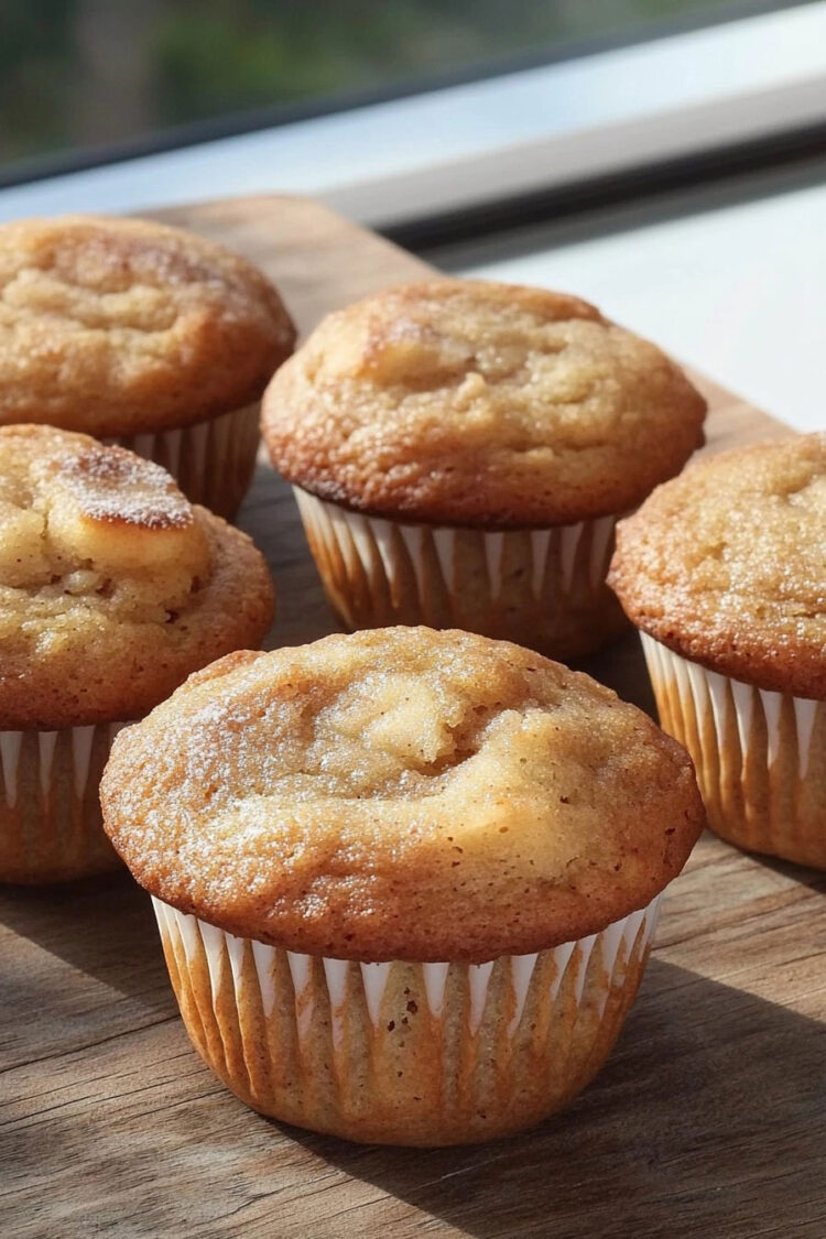Apple Sour Cream Muffins