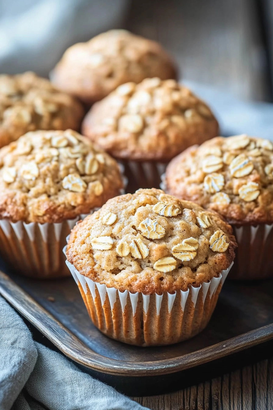 Healthy Oatmeal Muffins Recipe | Soft & Flavorful