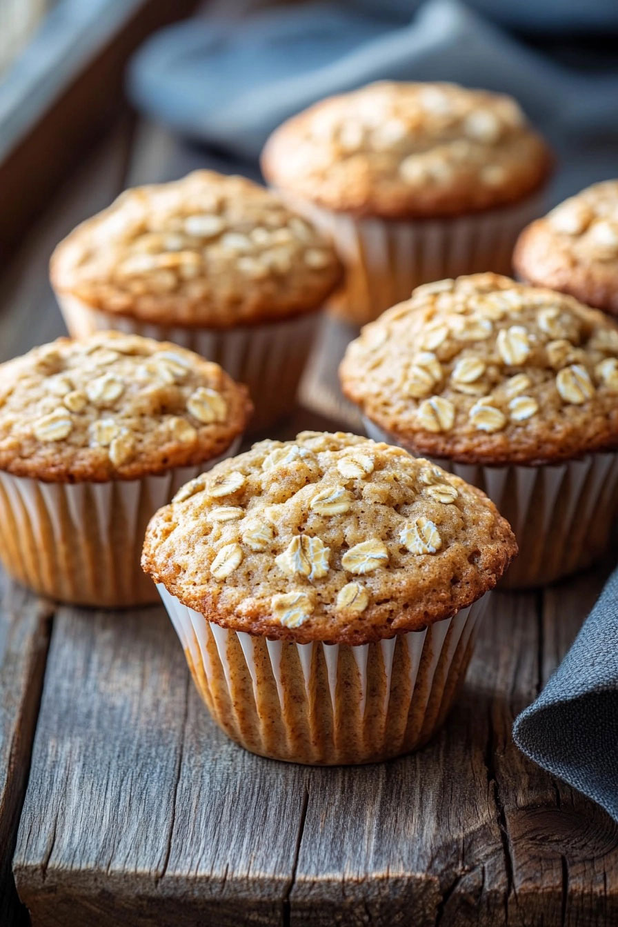 Healthy Oatmeal Muffins Recipe | Soft & Flavorful