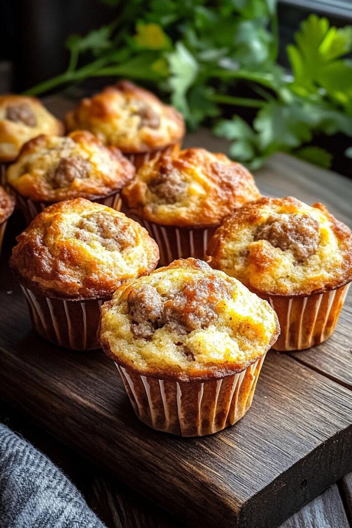 Sausage Muffin Without Bisquick