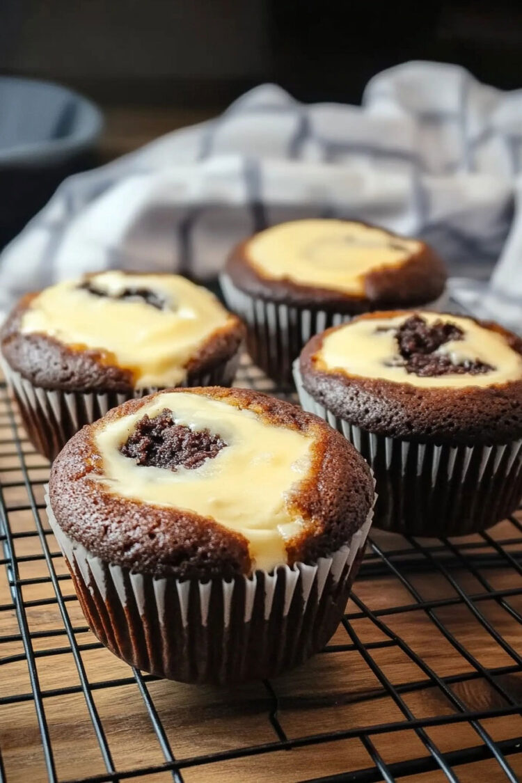 Black Bottom Cupcakes