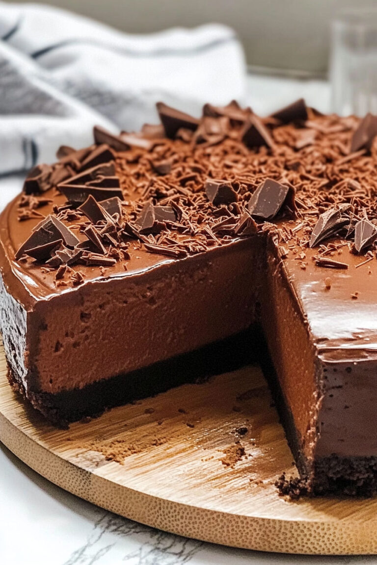 Dark Chocolate Cheesecake