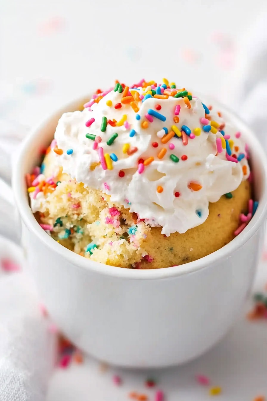 Funfetti Mug Cake