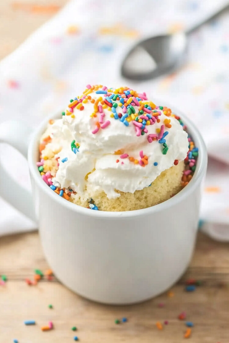 Funfetti Mug Cake