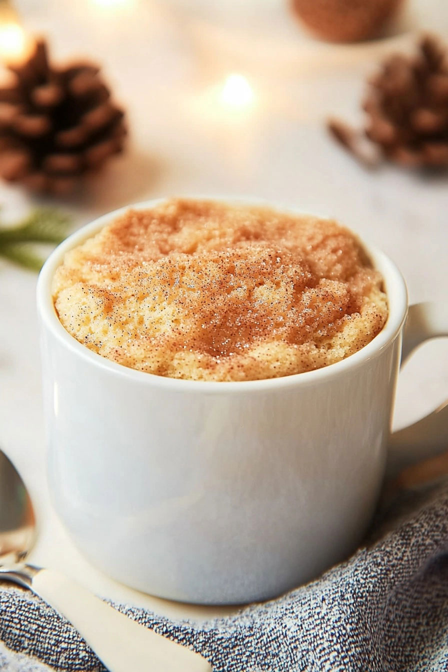 Snickerdoodle Mug Cake
