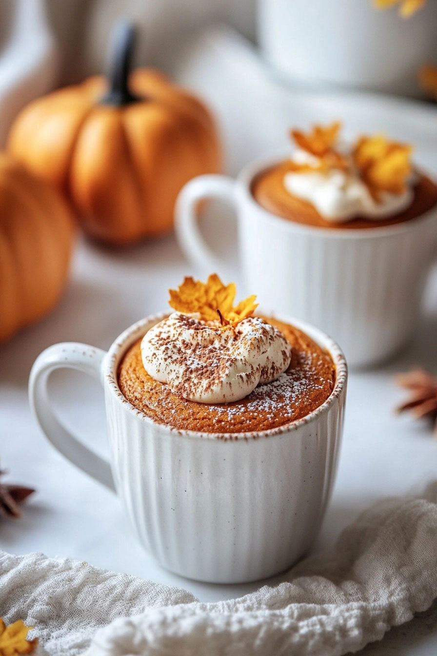 Pumpkin Mug Cake
