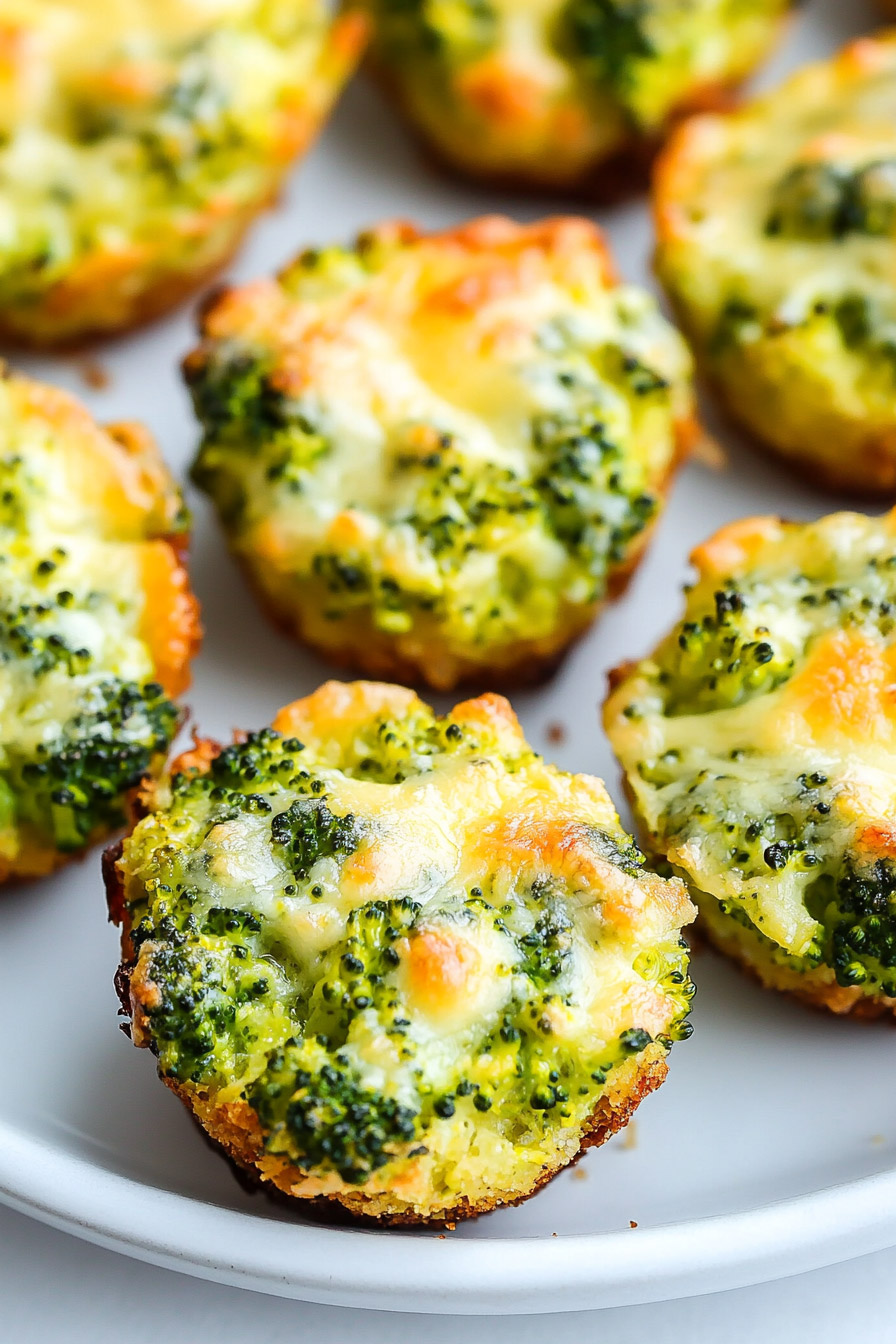 Baked Broccoli Cheese Bites | Quick & Easy Recipe