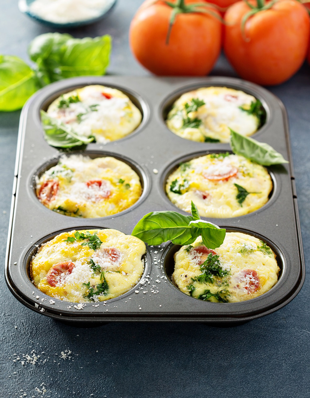 Easy Mini Vegetable Frittata Muffins Recipe