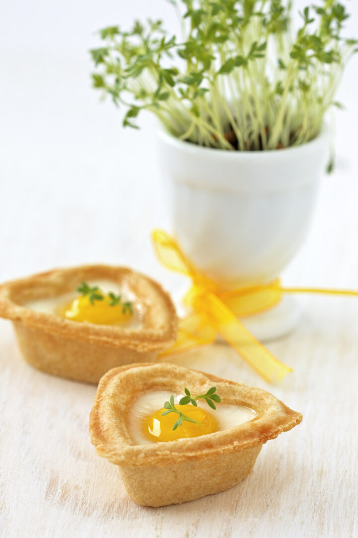 Quick & Easy Mini Egg Tartlets with Fresh Herbs