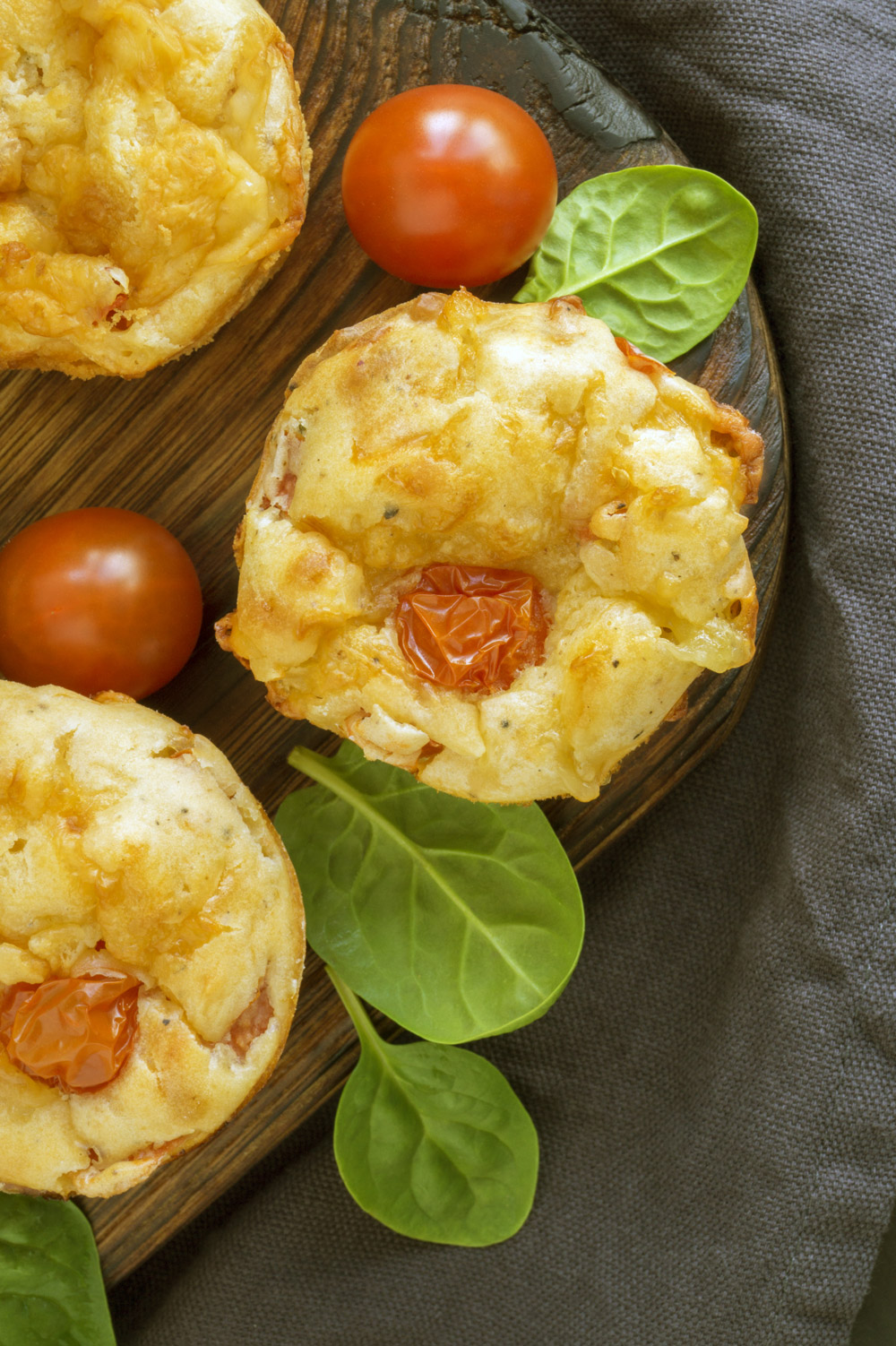 Savory Cheese and Tomato Muffins Recipe | Easy Bake